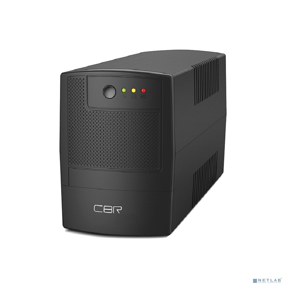 ИБП CBR [UPS-TWP-101J-850] 850VA/510W, Schuko CEE 7 x2 outlets, LED, AVR, SEC, 12V/8Ah