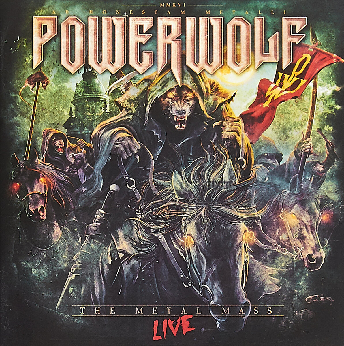 Powerwolf. The Metal Mass (Live) (Компакт-диск)
