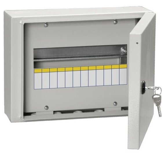 Корпус металлический Iek ЩРн-12 (240х330х120мм) IP54 TITAN 3, MKM11-N-12-54-Z
