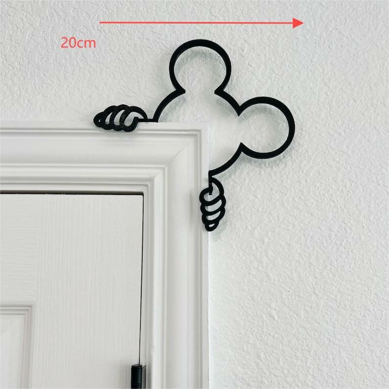 Горячая продажа магического декора для дверного проема Микки, креативное украшение для дверного проема дома