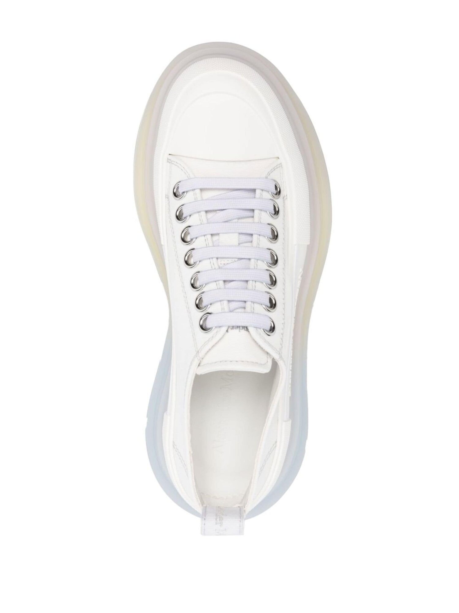 Кроссовки Alexander McQueen Tread Slick, размер 39, бежевый/белый — фото 1