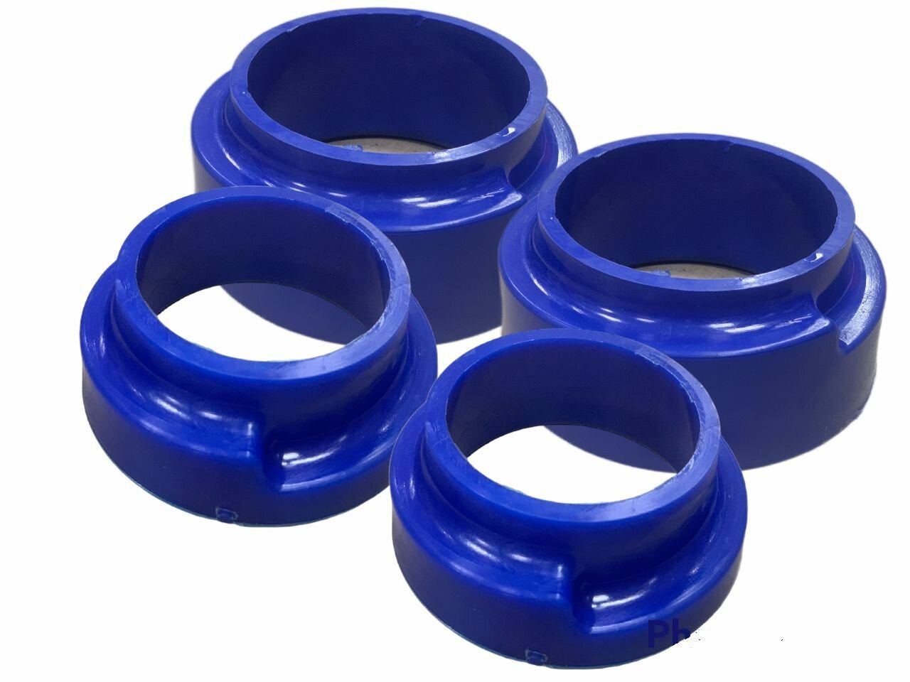 Проставки пружин Нива, Шевроле Нива, Лада Тревал, комплект 4 шт, материал полиуретан