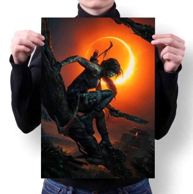 Плакат Расхитительница гробниц, Lara Croft: Tomb Raider №12, А3