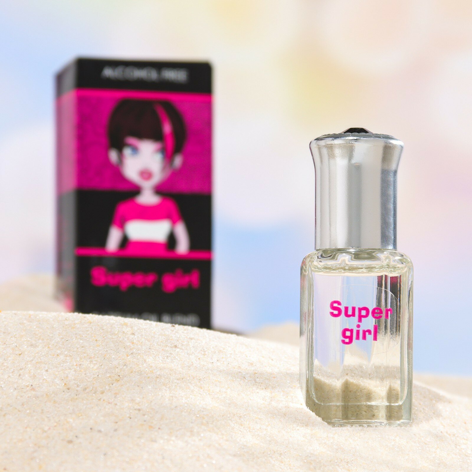 Парфюмерное масло Neo Parfum SUPER GIRL фруктовые ноты, ролик, 6 мл