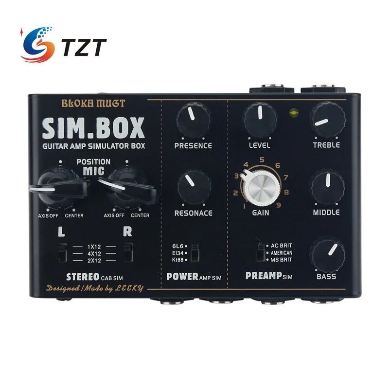 TZT Guitar Amp Simulator Box — фото 1