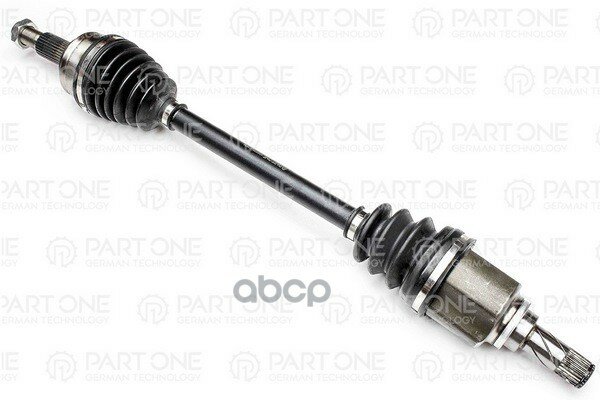 Полуось Lh, RENAULT KANGOO 1.6i-1.6 16V, 1.5dCi 05>, l=673mm PART-ONE арт. 1DS025