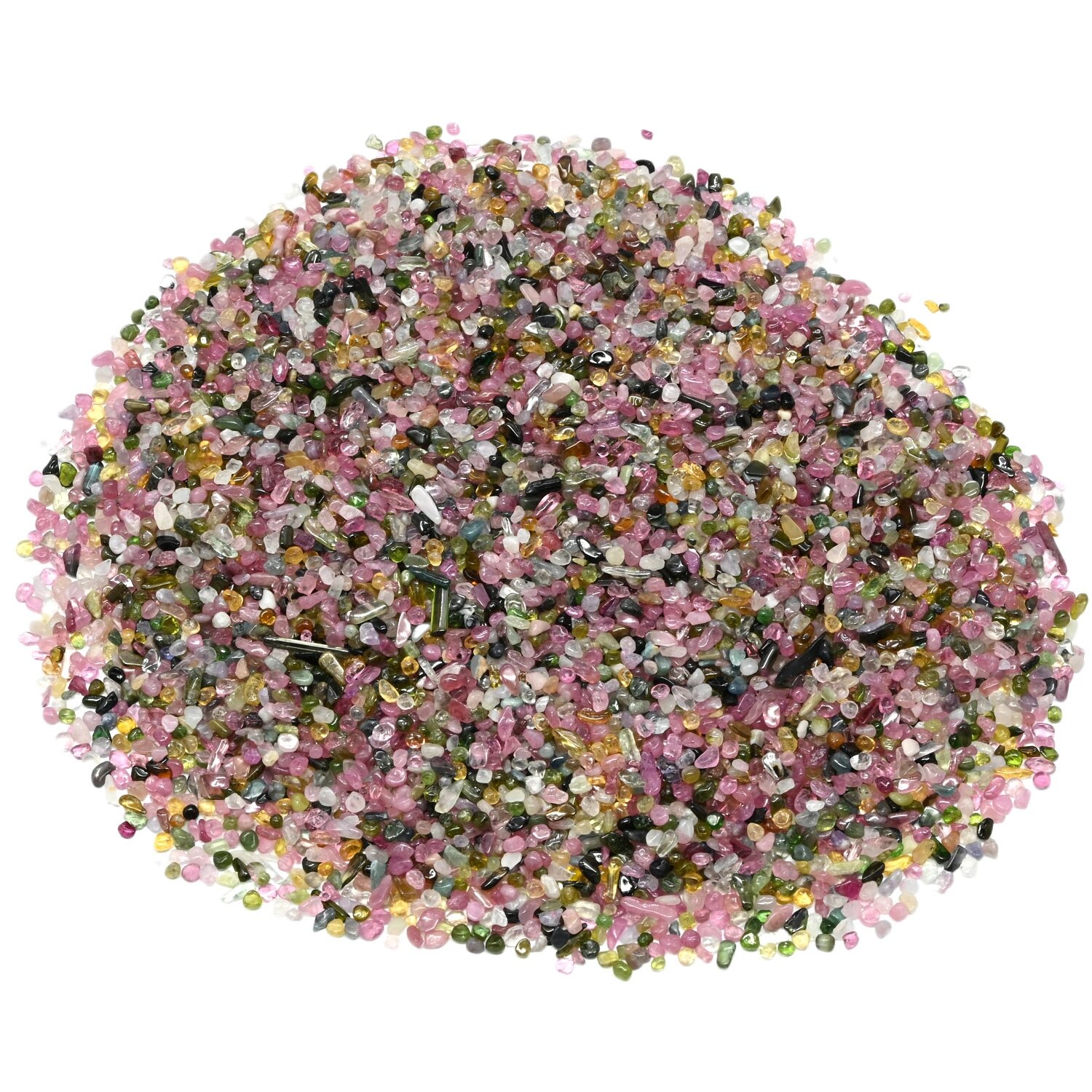 Турмалин галтовка фракция 3-5мм, упаковка 100г .