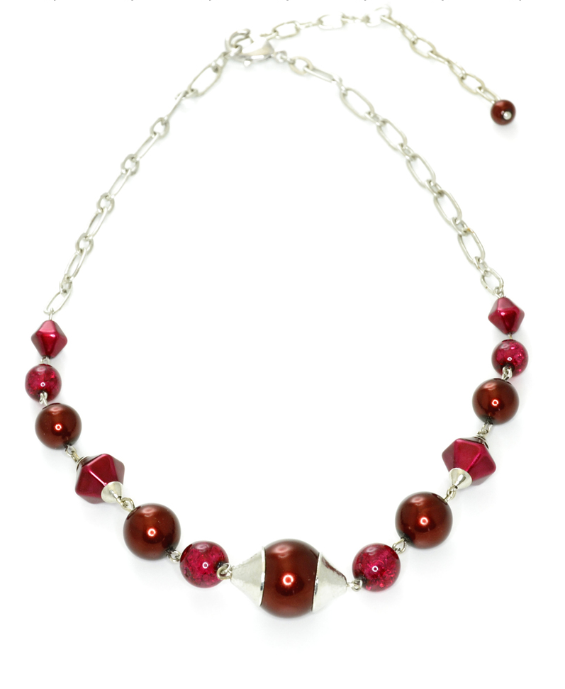 Бусы, хрусталь