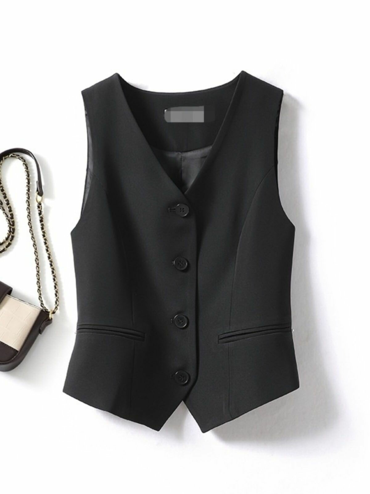 Жилет костюмный женский