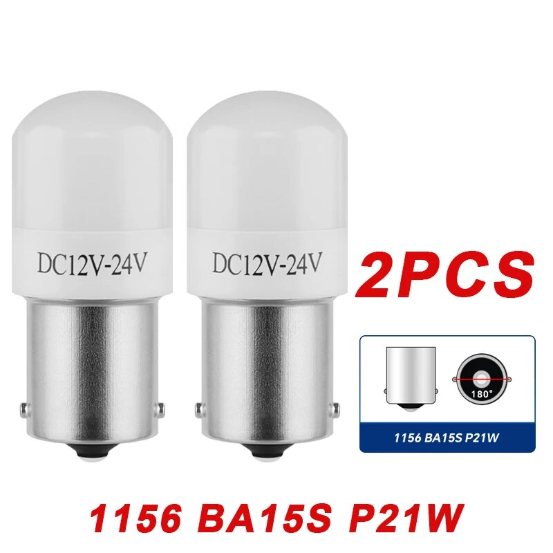 LED 1156 BA15S P21W Белый