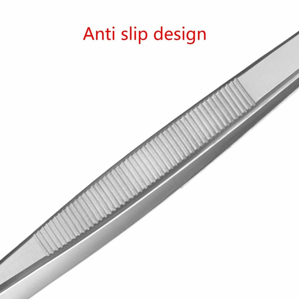 Пинцет для аквариума, аксессуары обслуживания, большие щипцы из нержавеющей стали кормления рептилий