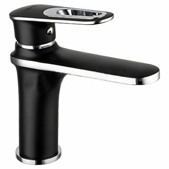 Смеситель для раковины ф35 черный Frap 1/8 F 1049-6