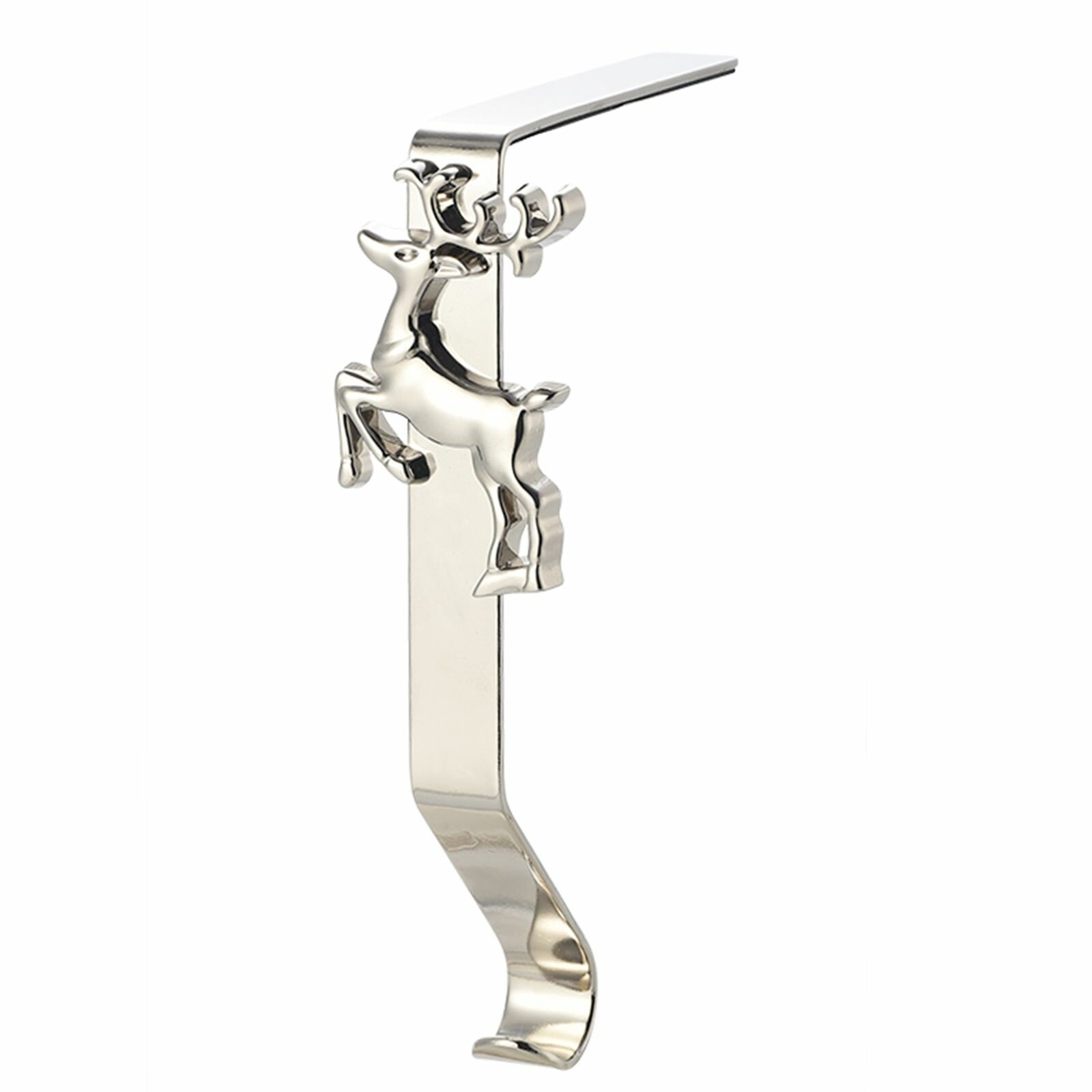 Рождественский держатель для чулок, металлические вешалки, крючки украшений мантийной лестницы, вешалка рождественских чулок