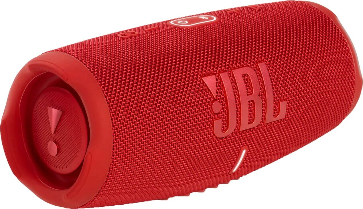 Портативная акустика JBL Charge 5 RU, 40 Вт, красная , JBLCHARGE5RED