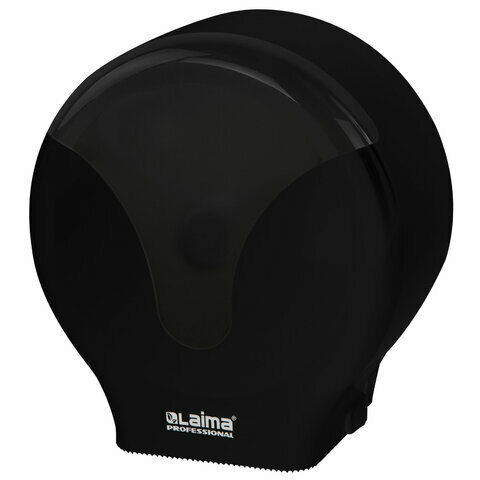 Диспенсер для туалетной бумаги LAIMA EXTRA LAIMA PROFESSIONAL, (Т2), малый, черный, ABS-пластик, 609475