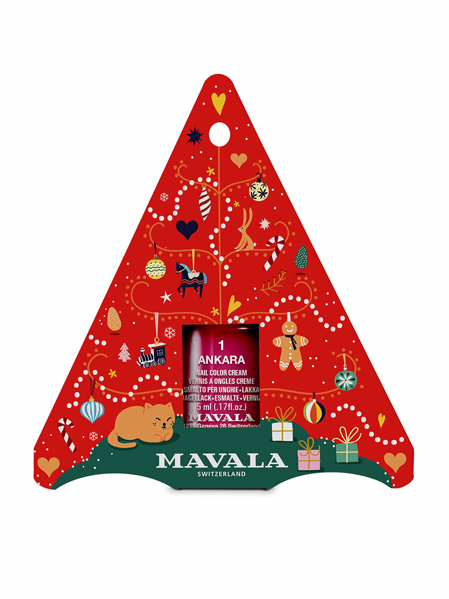 Mavala Лак для ногтей в подарочной упаковке Ankara Jingle 5 мл 99091001JING