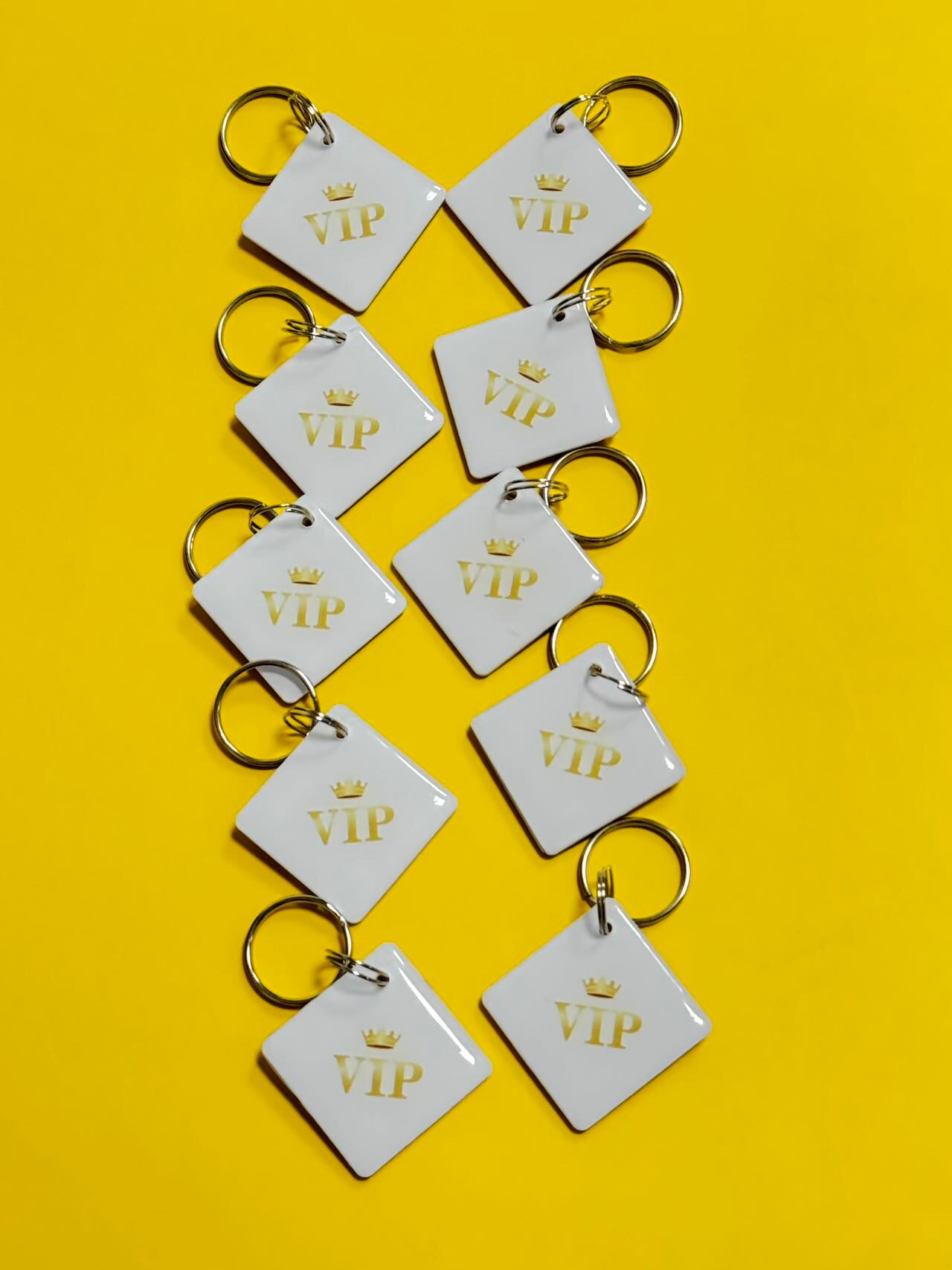 Прокси RFID Т5577 125Khz Бесконтактный VIP квадрат 30х30 10 штук