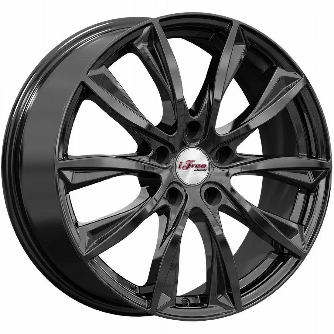 Колесный диск iFree Каzантип (КС684М) 7,5x18 5x105 ET38 56,6 BK литой для автомобиля