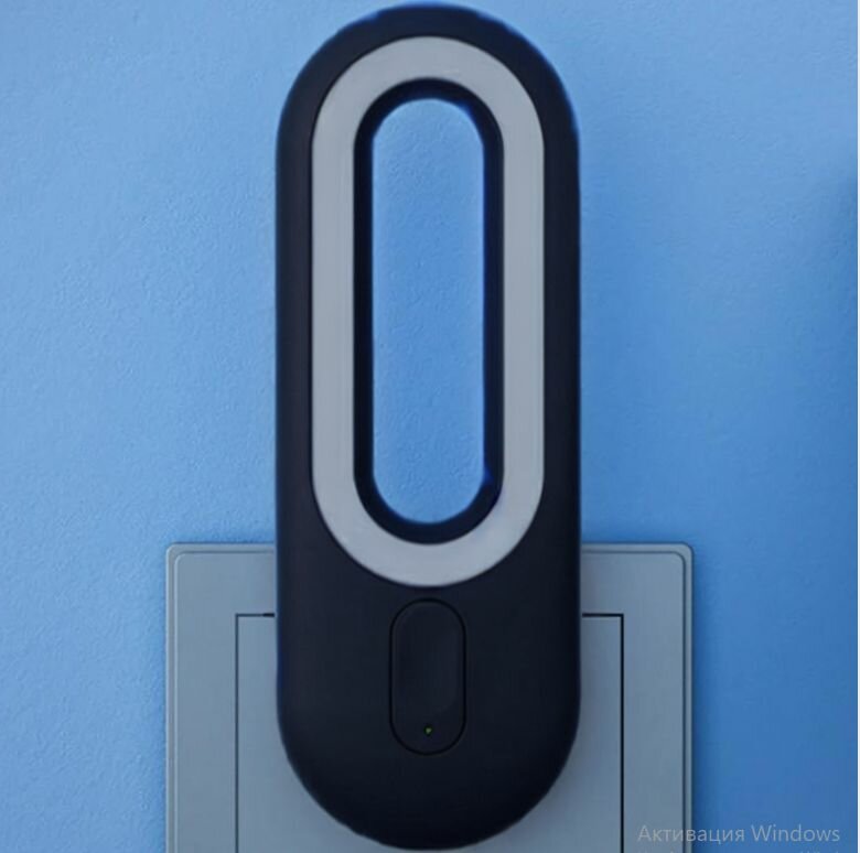 Ультразвуковой отпугиватель комаров, черный