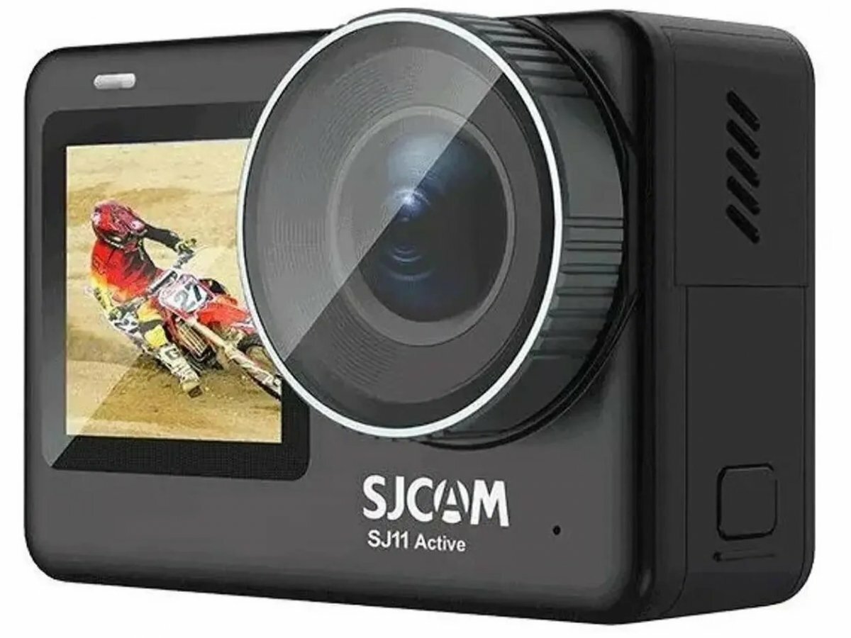 Экшн-камера SJCAM SJ11 Active, 4K видео, водонепроницаемость, Wi-Fi, двойной экран