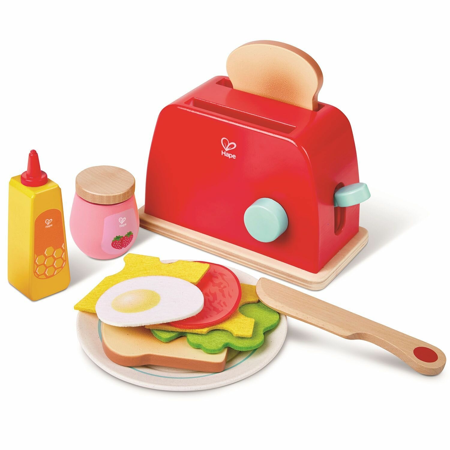 Hape Игровой набор Вкусный завтрак 10 предметов
