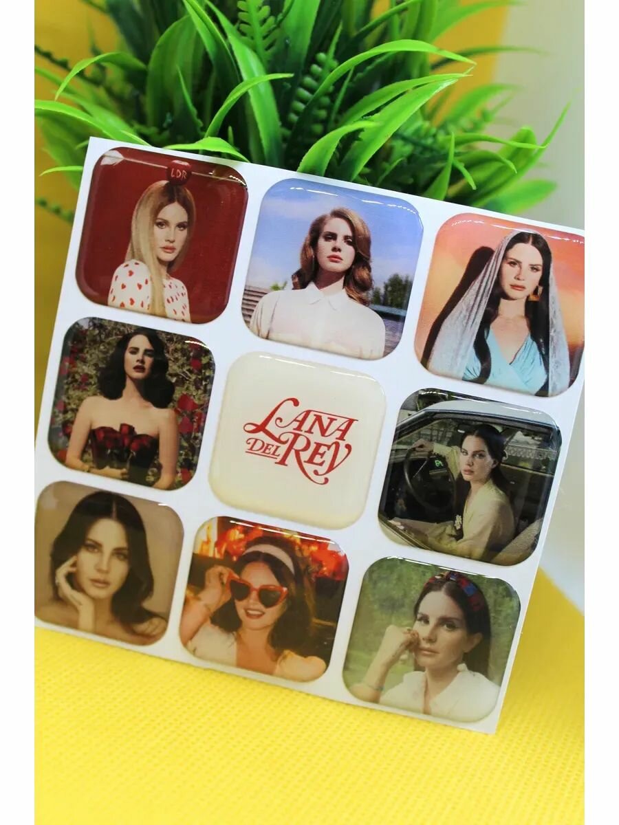 3d стикеры на телефон Lana del Ray