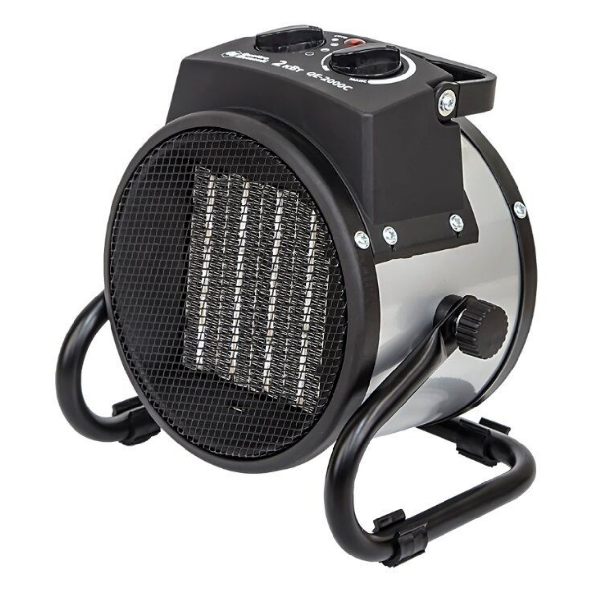 Тепловая пушка Quattro Elementi QE-2000C, серый, электрическая