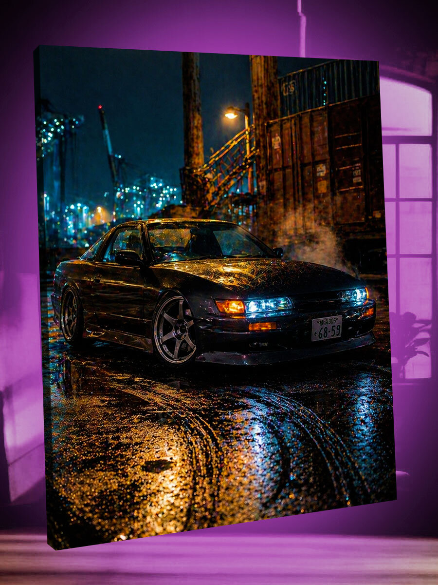 Интерьерная картина Nissan Silvia S13
