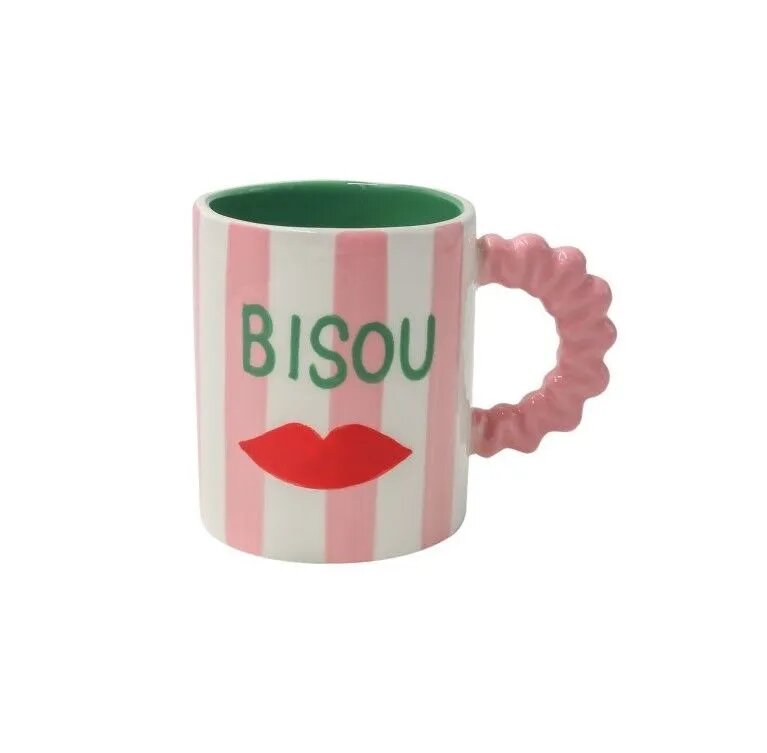 QUE RICO Кружка Daniela "BISOU BISOU"