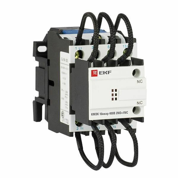 Контактор для конденсатора кмэк 16квар 400В 2NО+1NC PROxima EKF ctrk-s-32-16-400