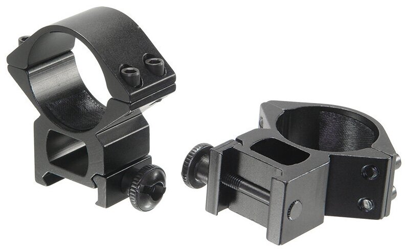 Кольца для прицела Veber 3021 H с окошком 12 мм