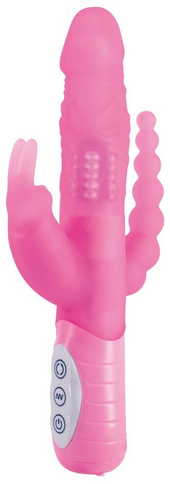 Вибратор для тройной стимуляции "Слири"