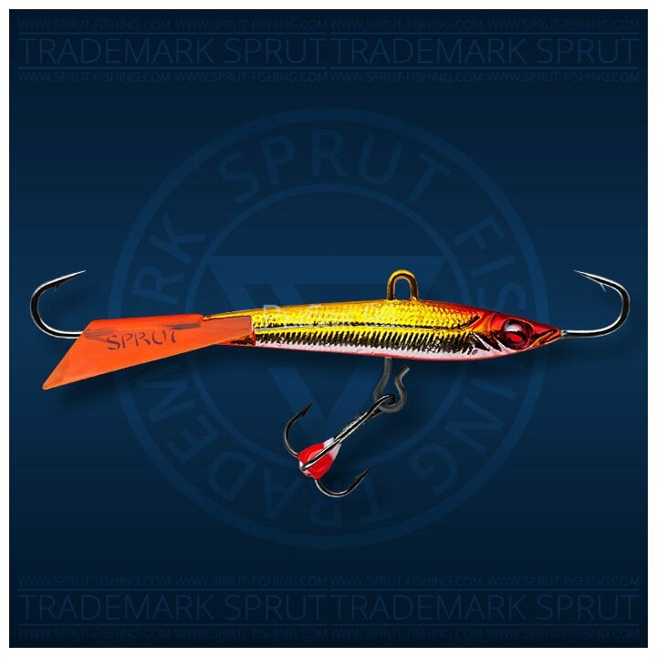 Балансир рыболовный для зимней рыбалки Sprut Hiko №5 11г 55мм CLN-EP