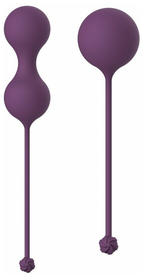 Набор вагинальных шариков Love Story Carmen, фиолетовые