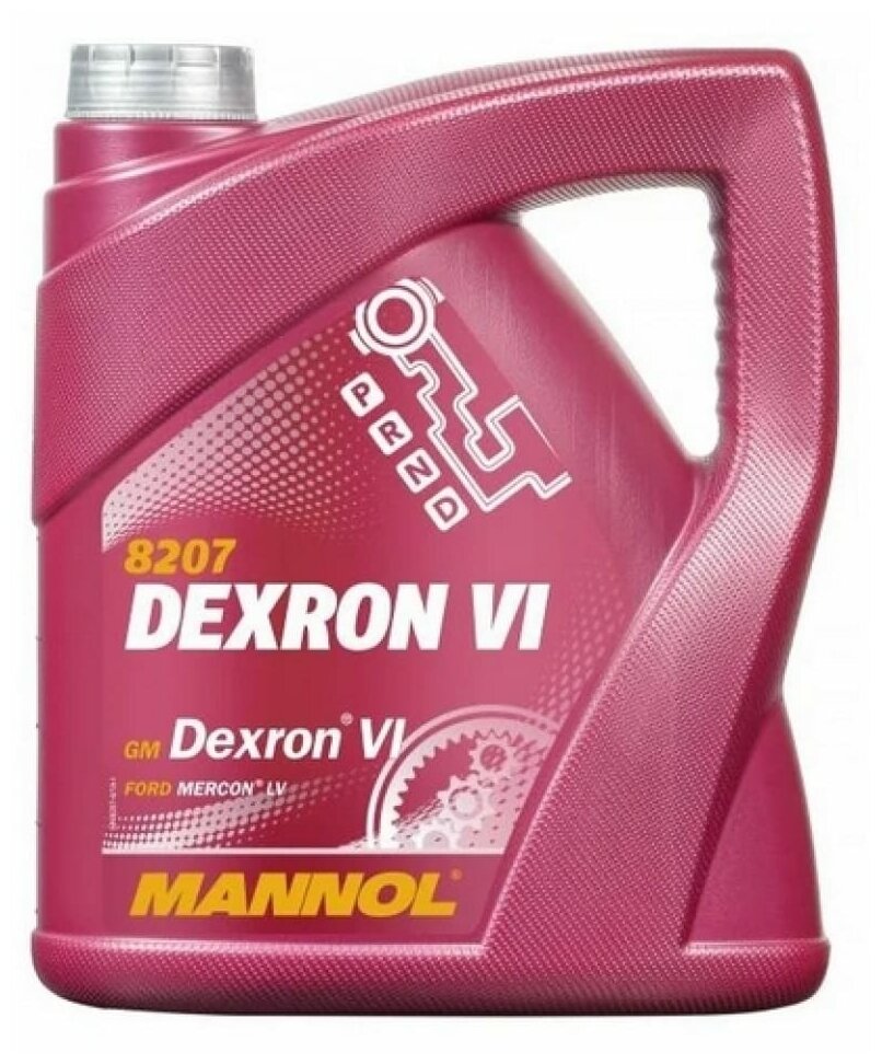 Синтетическое трансмиссионное масло MANNOL DEXRON VI 4 л 1483 эффективной работы