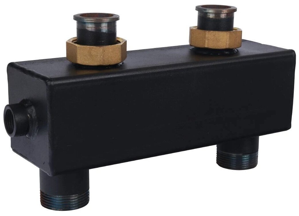 Гидравлическая стрелка с накидными гайками ROMMER 1.1/4", 4,53 м3/час, RDG-0015-004002