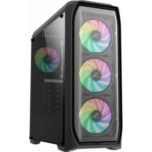 Компьютерный корпус ZALMAN N5 MF, ATX, черный, WINDOW, 1x5.25, 4x3.5, 1x2.5, 2xUSB 2.0, 1xUSB 3.0, FRONT 1x120мм, REAR 1x120мм