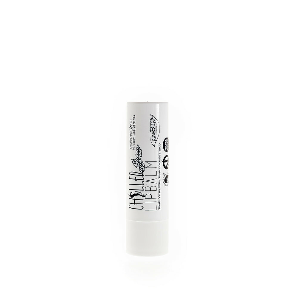 Бальзам для губ Chilled с охлаждающим эффектом, 5 мл, PuroBio Cosmetics (ПуроБио Косметикс)