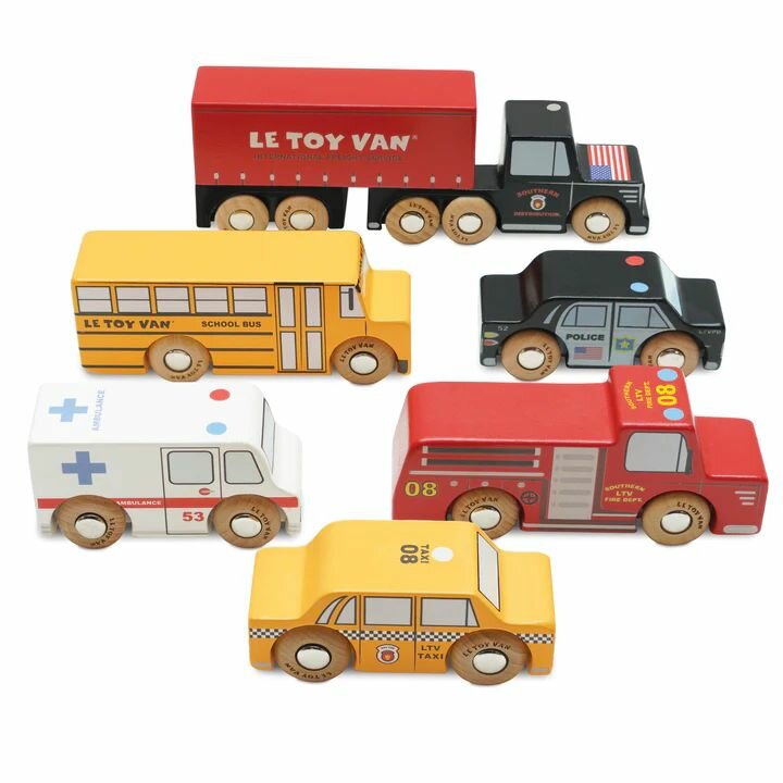 Набор игрушечных машинок Нью-Йорка Le Toy Van New York Toy Car