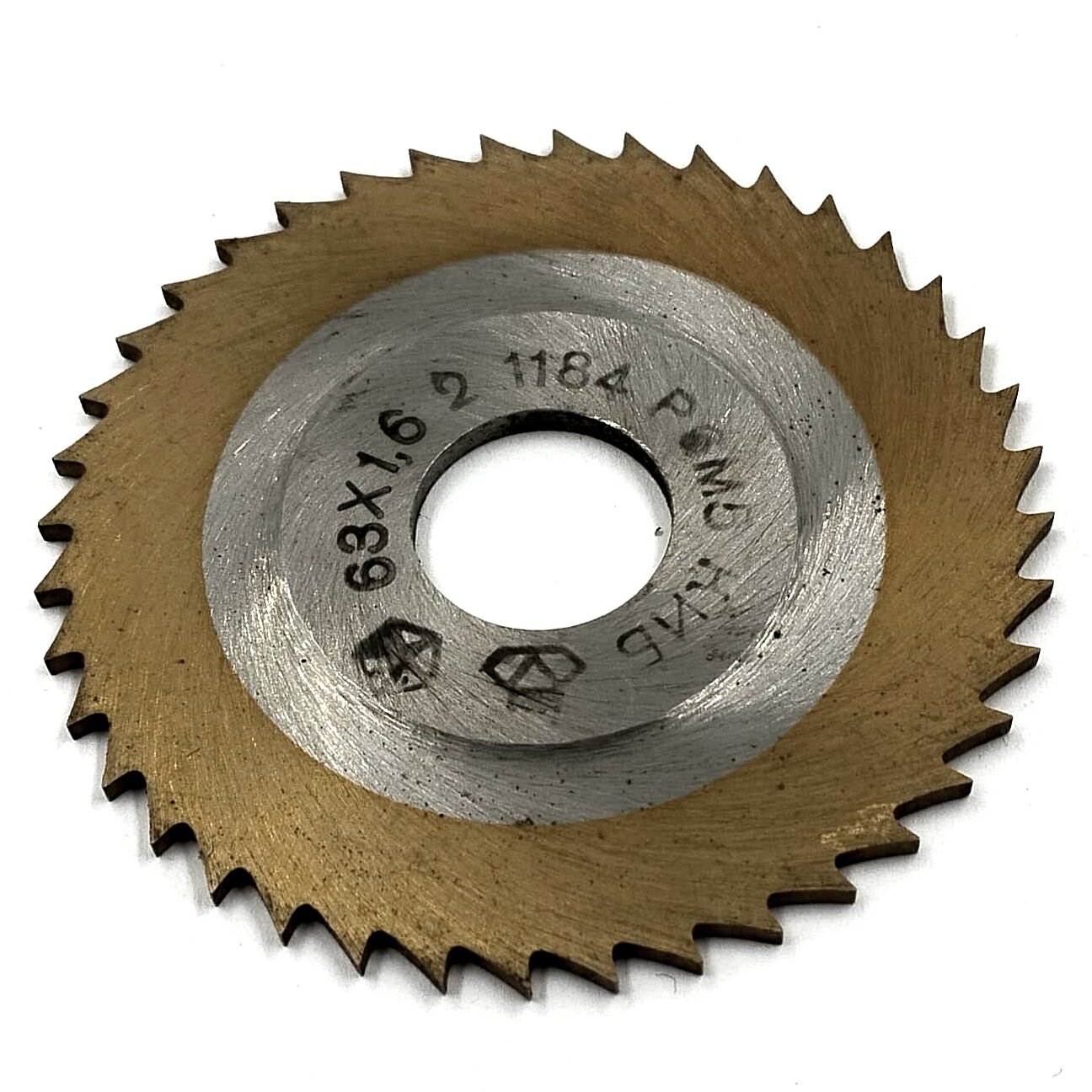 Фреза дисковая отрезная/прорезная 63х1,6х16 Тип2 Р6М5 (с покрытием)