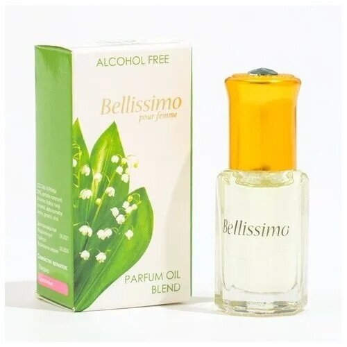 Парфюмерное масло Neo Parfum "Bellissimo", Alcohol Free, 6 мл