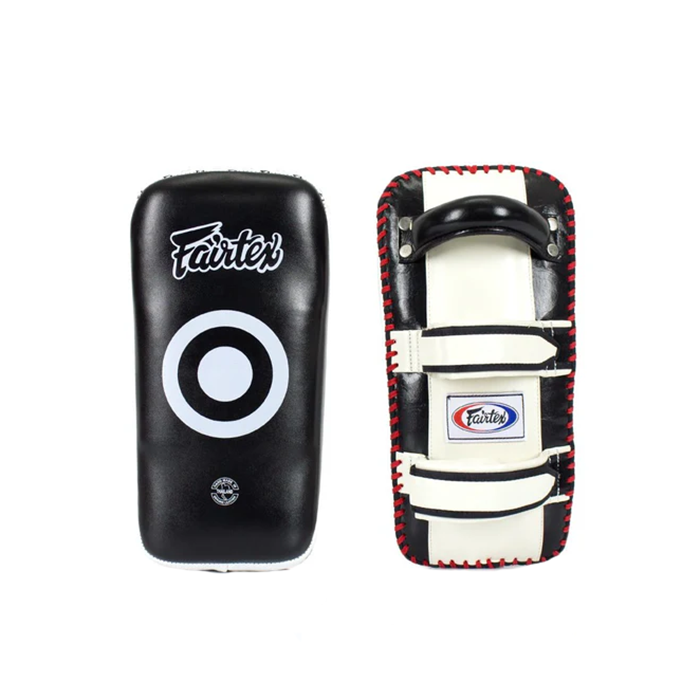 Лапы для тайского бокса Fairtex KPLC3 Black/White (One Size)