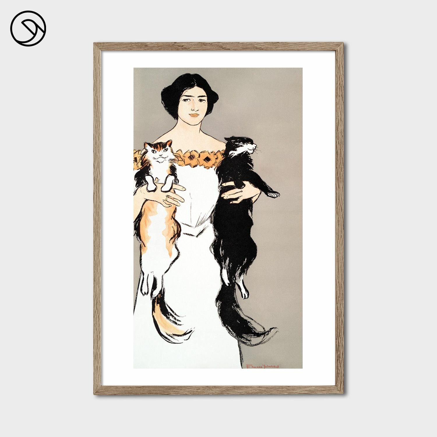 Постер для интерьера Postermarkt, Edward Penfield №2, 70х100 см