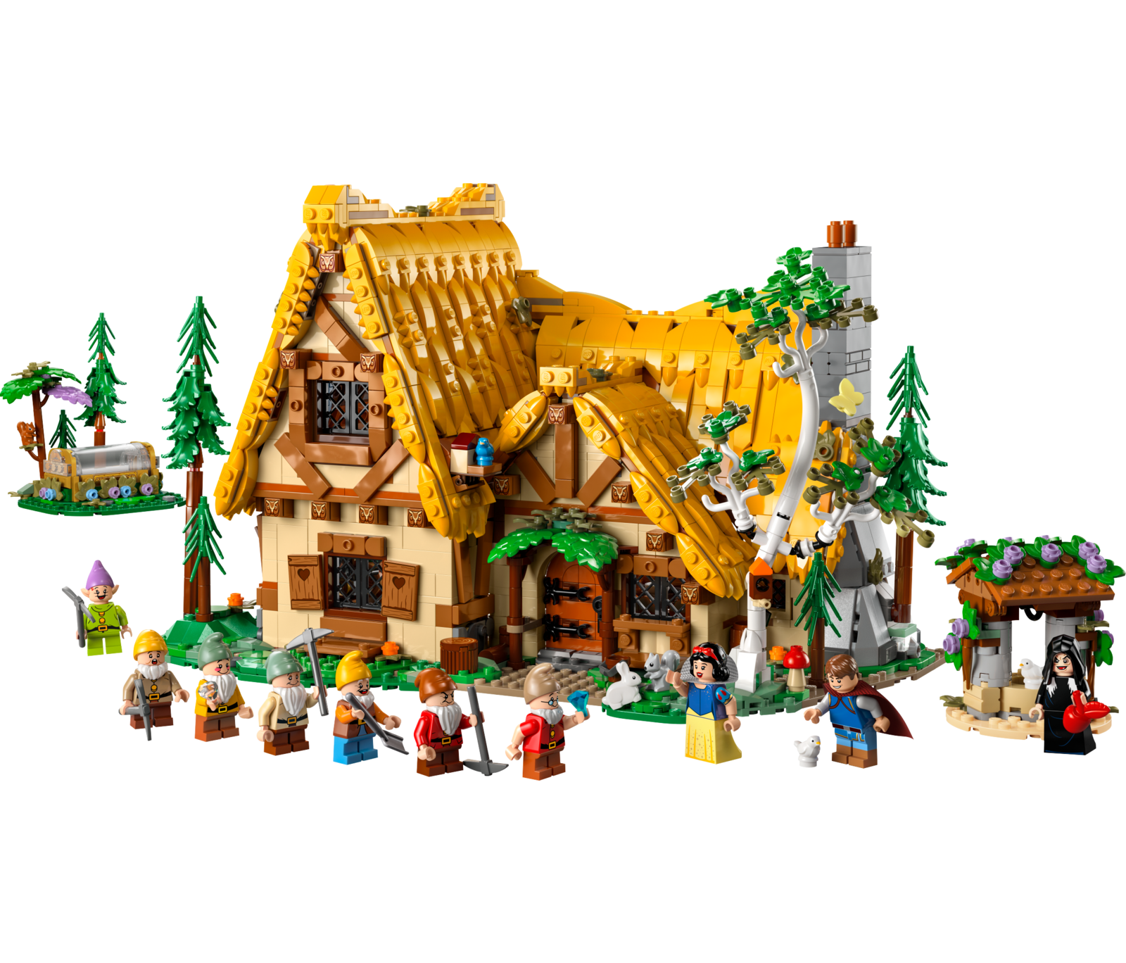 LEGO Disney 43242 - Белоснежка и семь гномов