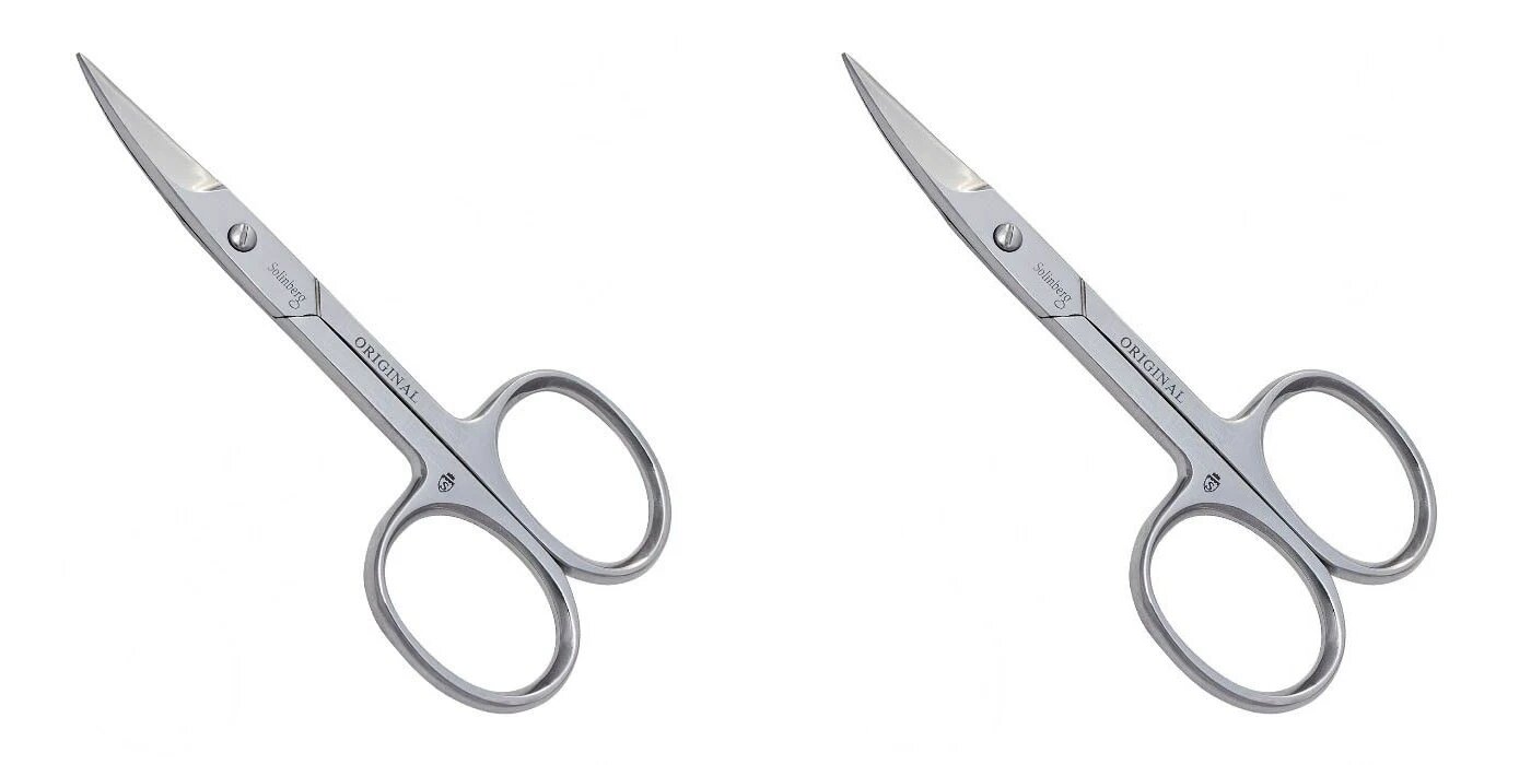 Ножницы маникюрные для ногтей Solinberg Classic Line 212-091, 25 мм, 2 шт
