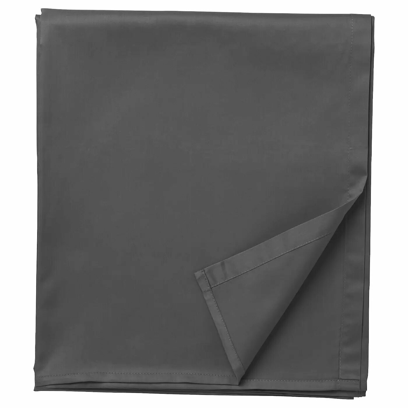 Простыня 240*260 см, темно-серый. Наттасми/ Nattjasmin