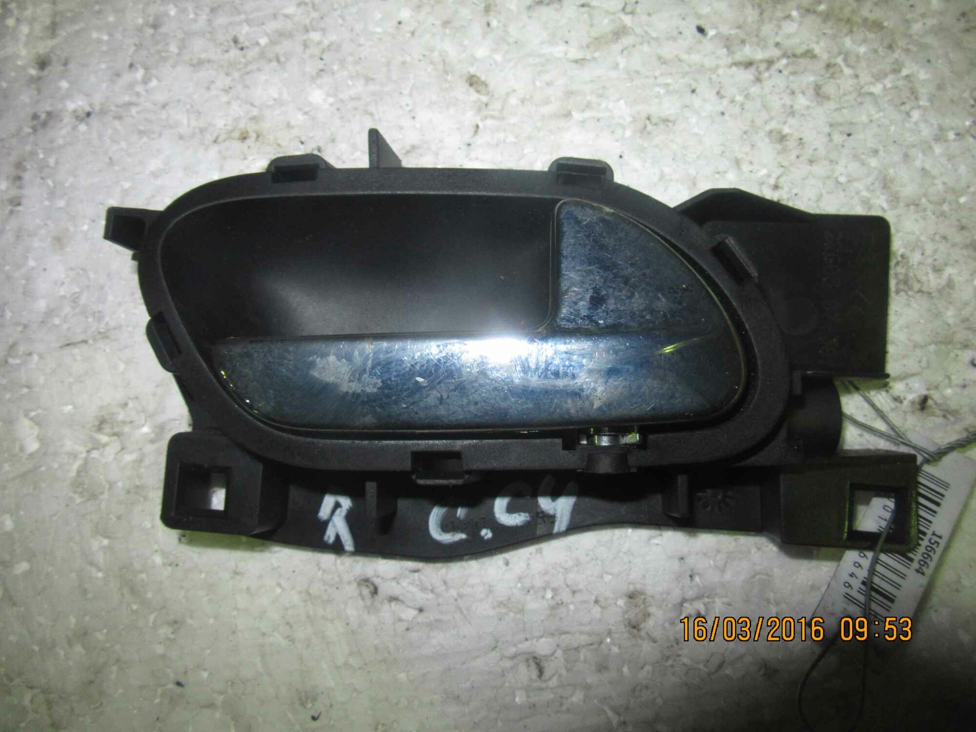 Ручка двери внутренняя задняя правая Citroen C4 1 914493 арт. 156664