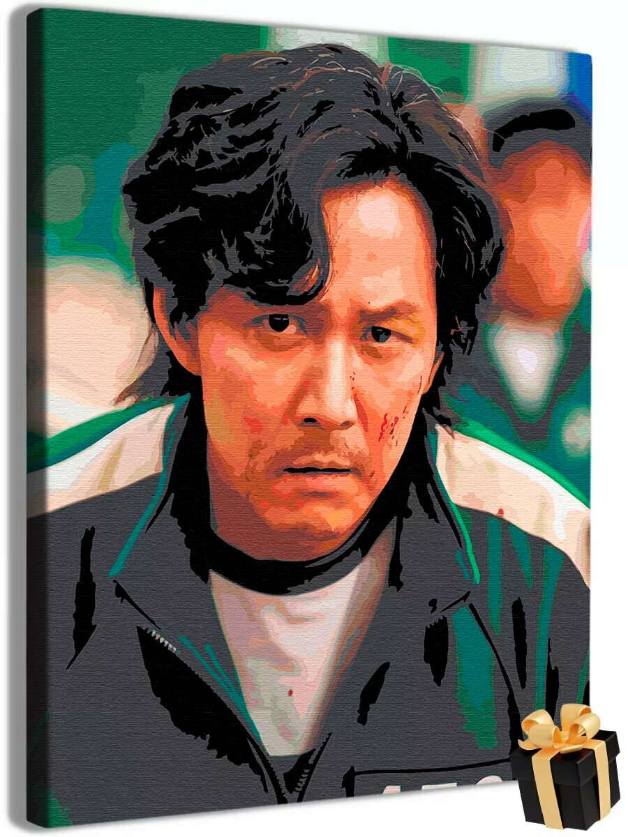 Картина по номерам Игра в кальмара