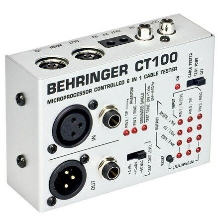 Кабельный тестер Behringer CT100 — фото 1