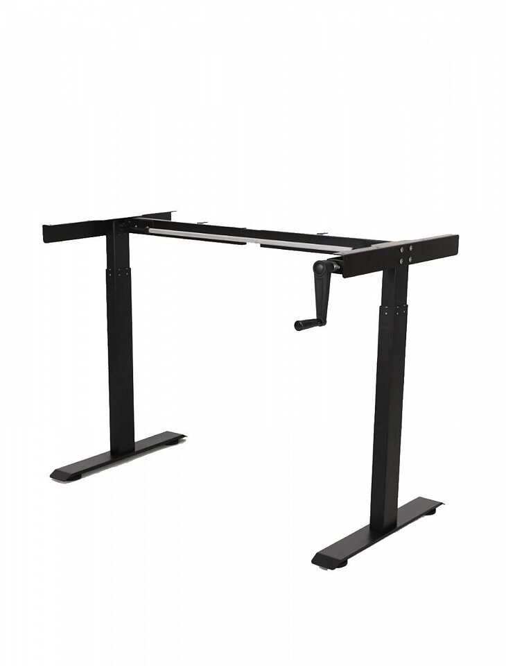 Подстолье с ручным приводом LuxAlto LA-M1 MANUAL Черный Размеры: Высота 700мм Глубина 600мм Ширина 1000мм